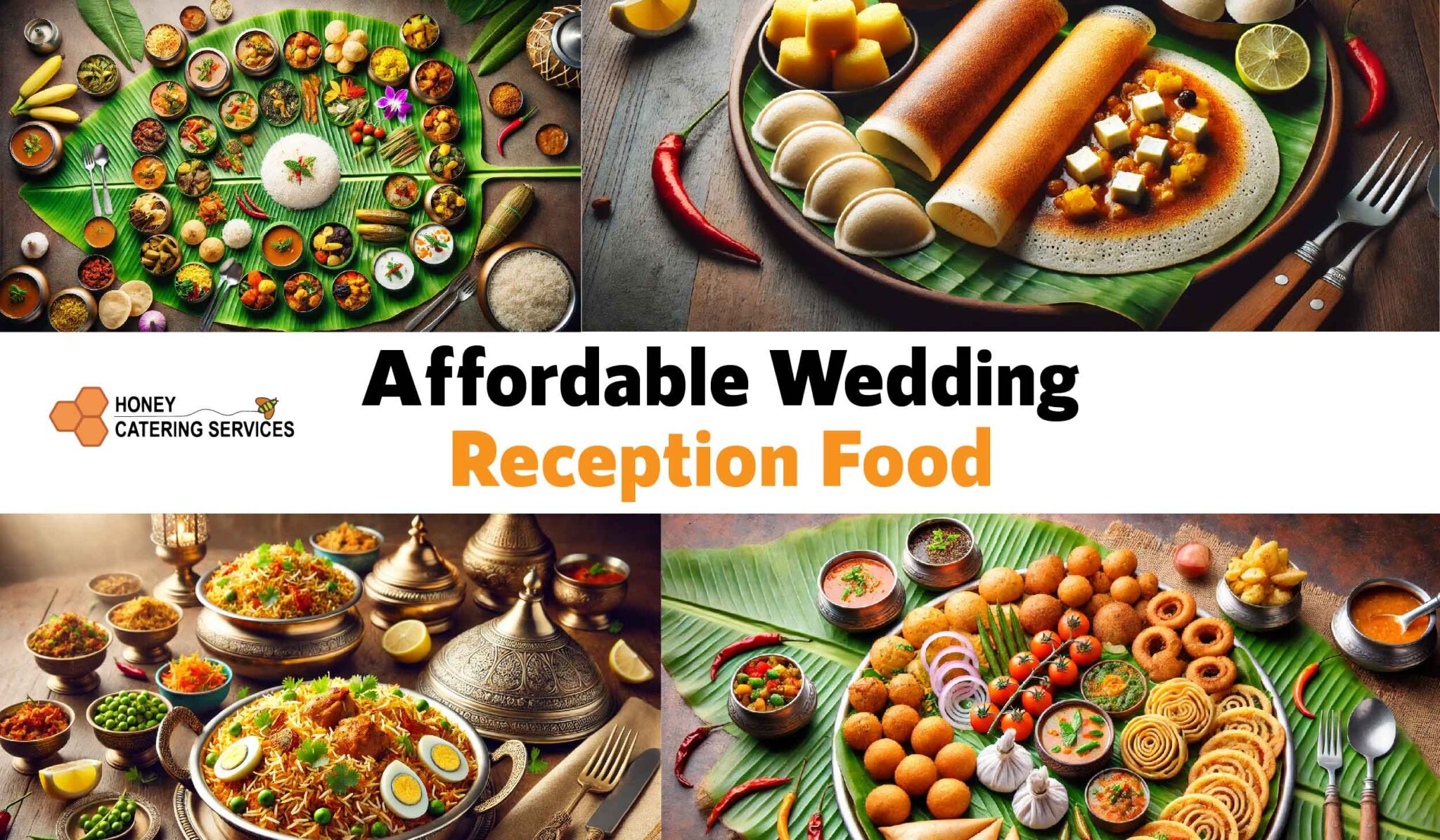 Affordable wedding reception food ideas- Tips from HCS
